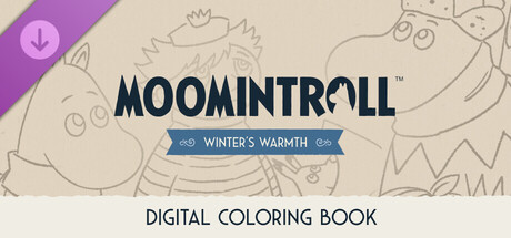 Moomintroll: Winter's Warmth - Digital coloring book on Steam