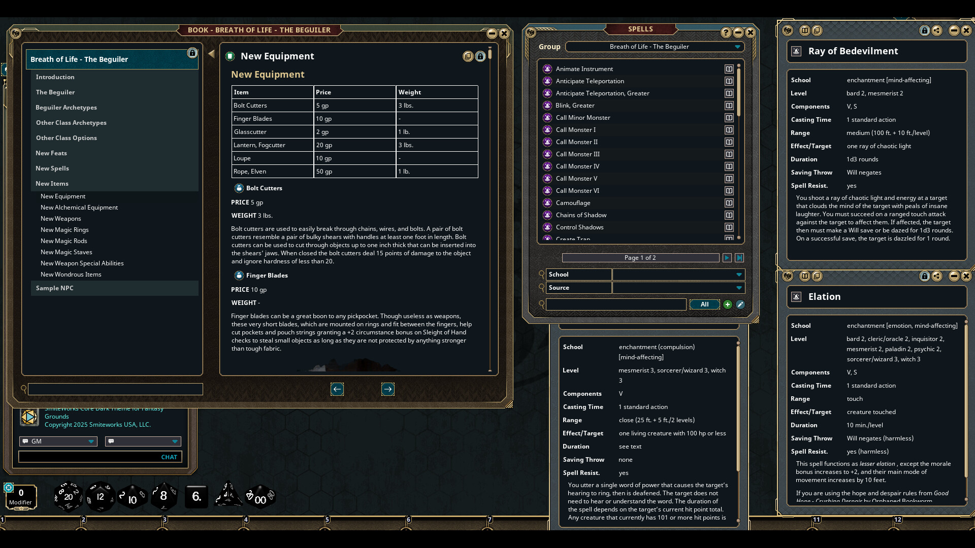 Fantasy Grounds - Breath of Life - The Beguiler Price history · SteamDB