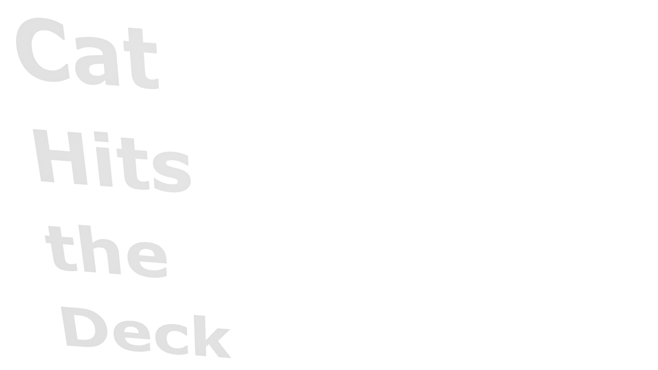 Cat Hits the Deck Demo Configuration · SteamDB