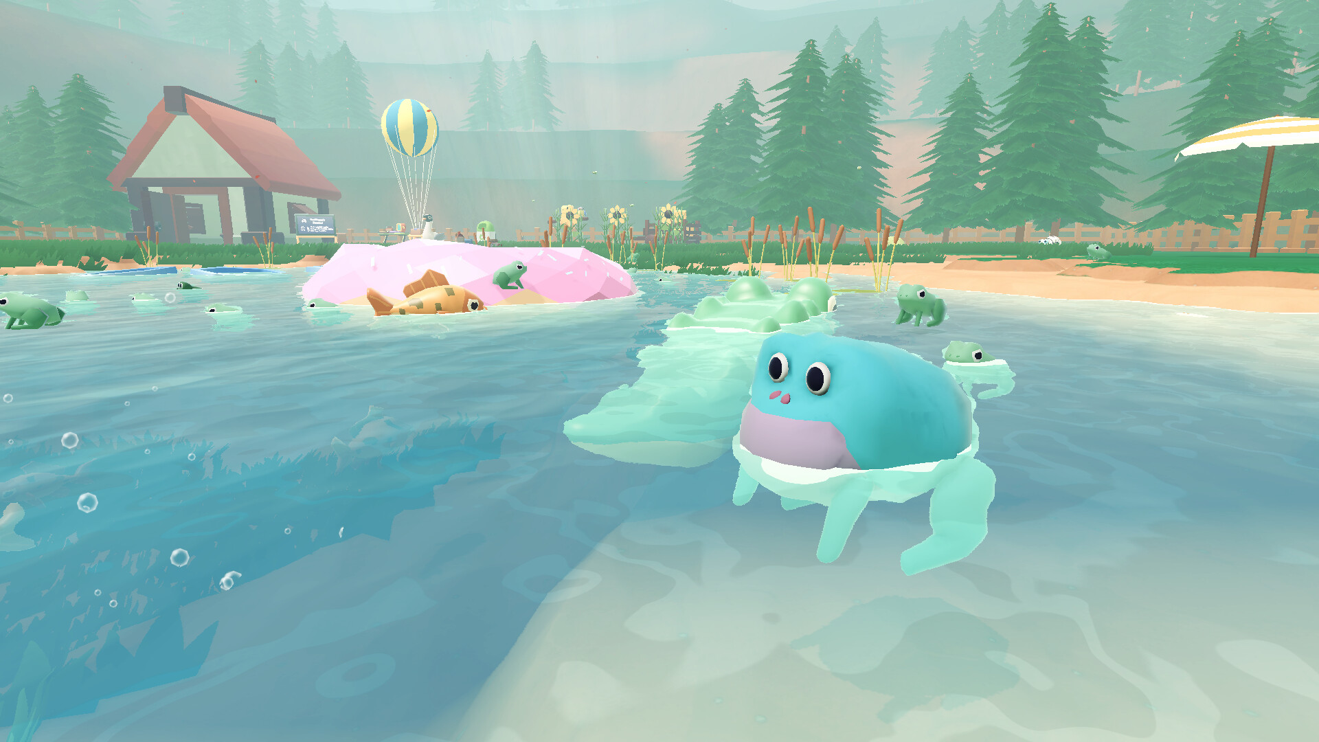 Mini Pond Farm: Frogs & Lilypads Demo on Steam