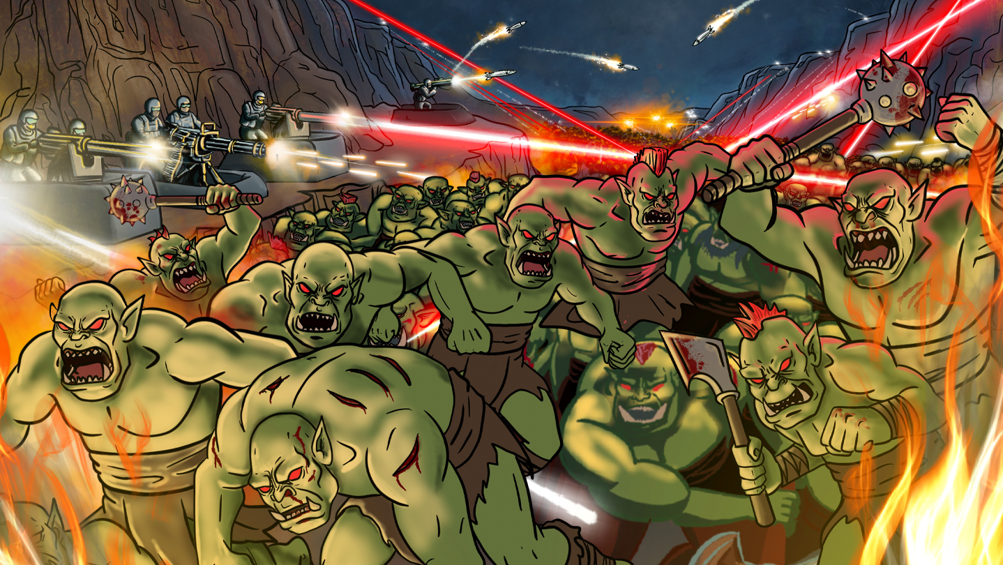 Sir, We Have an Orc Problem on Steam
