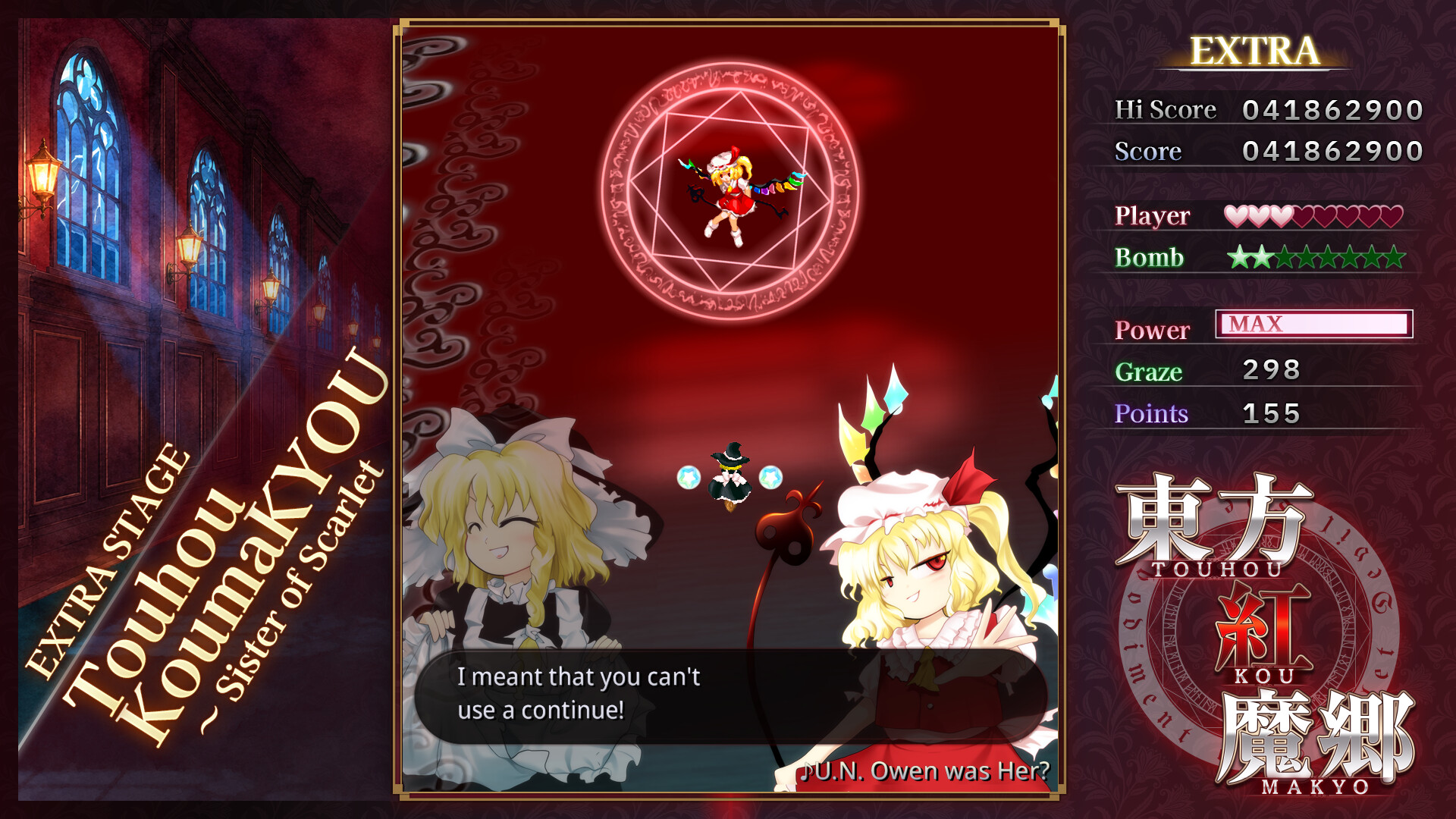 Touhou Koumakyou: New Classic - the Embodiment of Scarlet Devil on Steam
