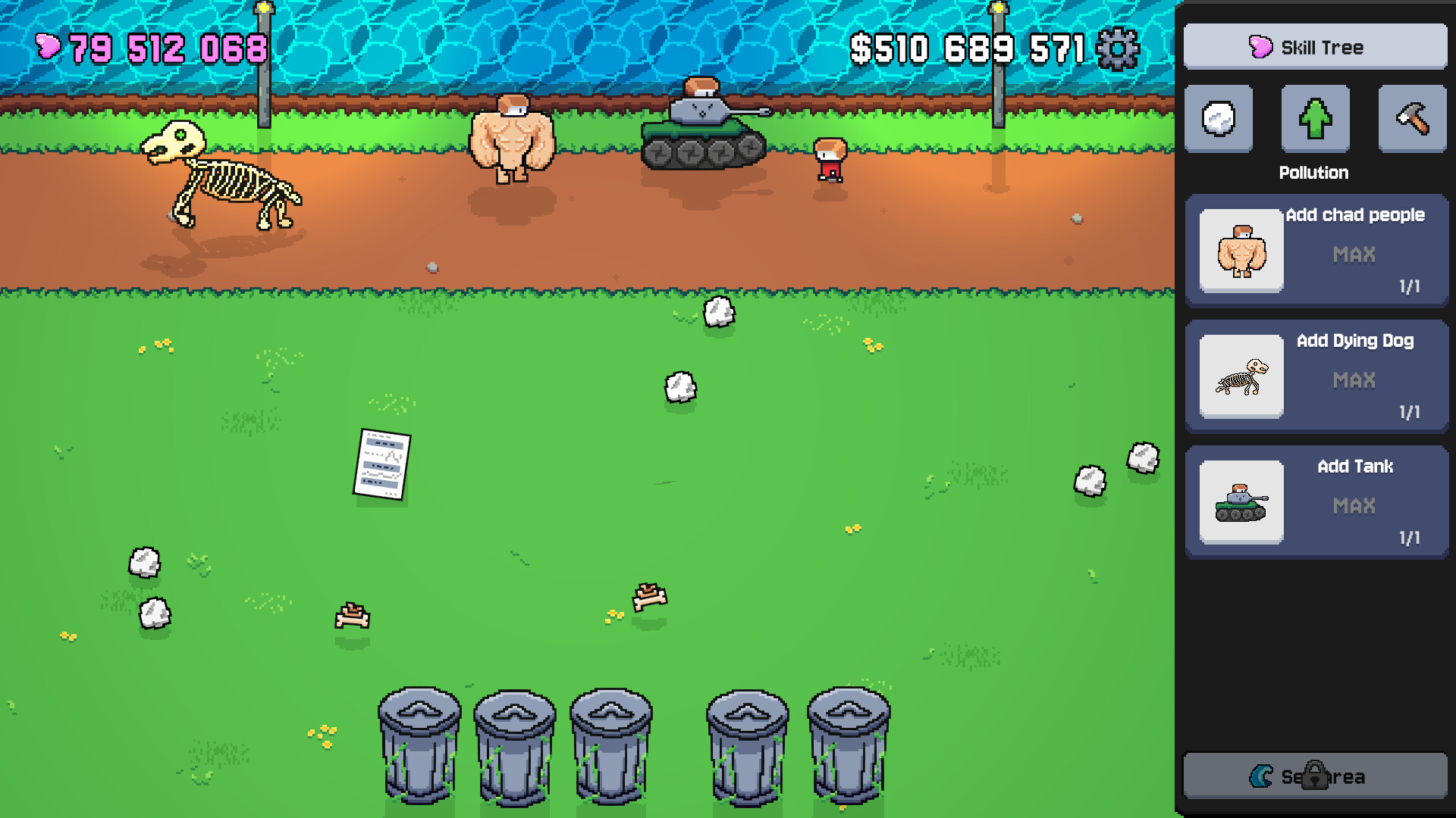 Garbage Growth on Steam
