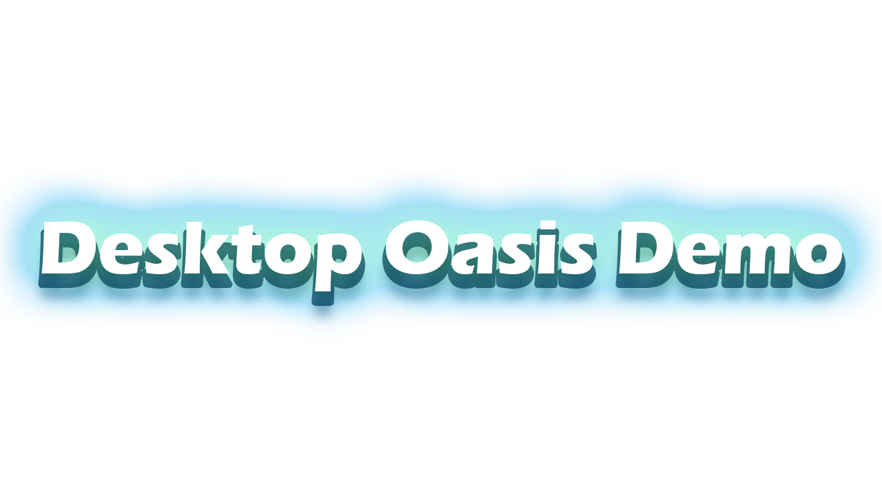 Desktop Oasis Demo Configuration · SteamDB