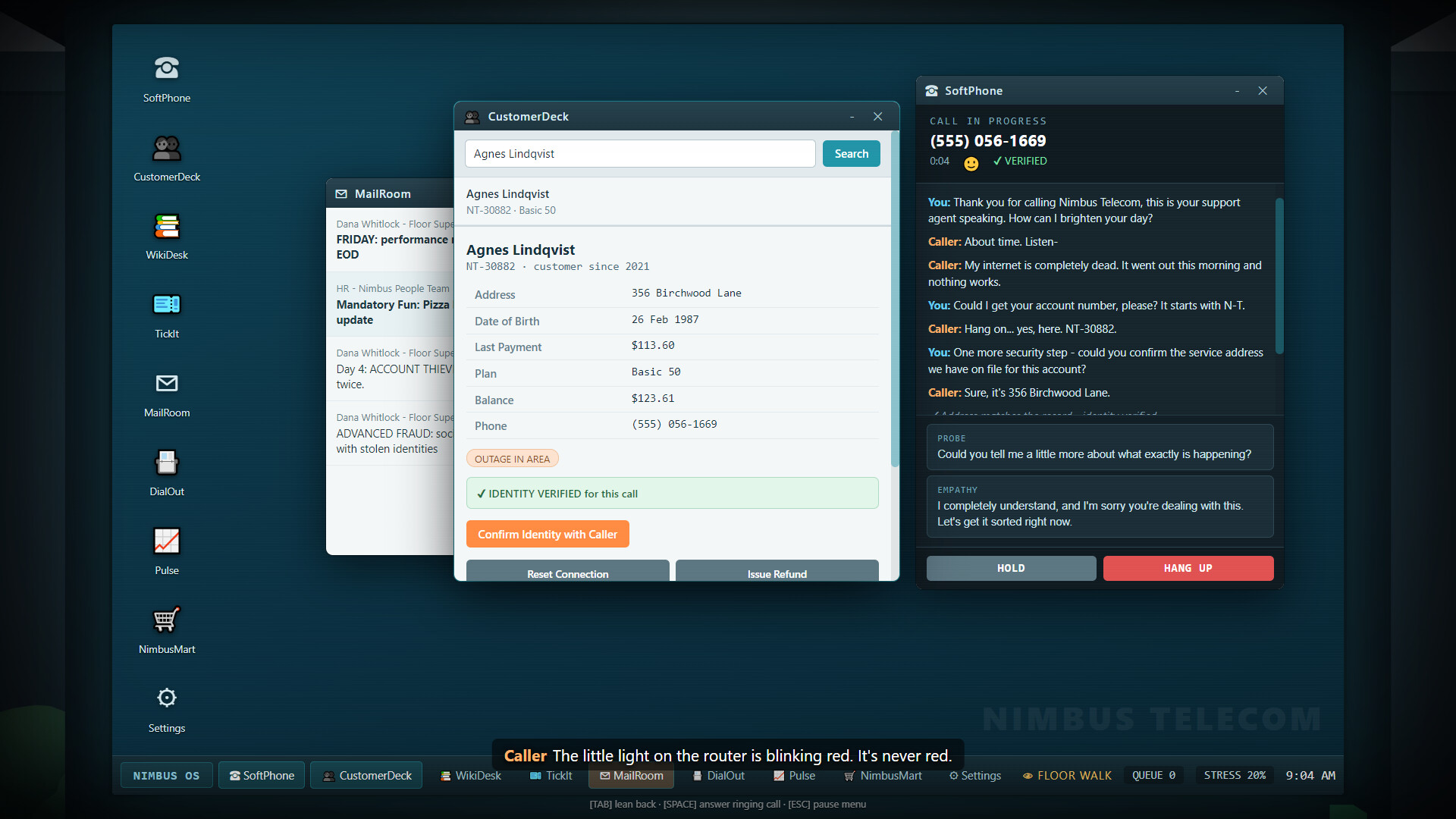 On Hold - Call Center Simulator on Steam