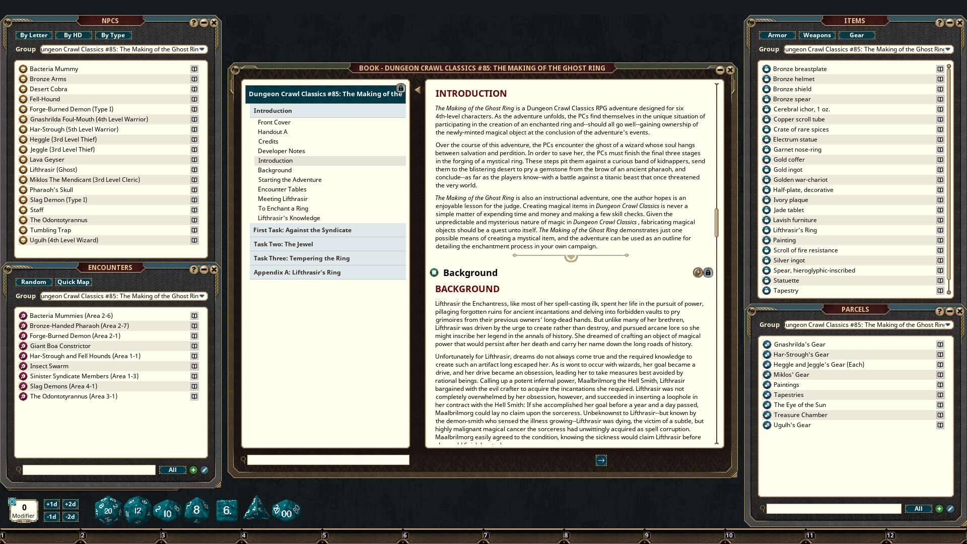 Fantasy Grounds - Dungeon Crawl Classics #85: The Making of the Ghost ...