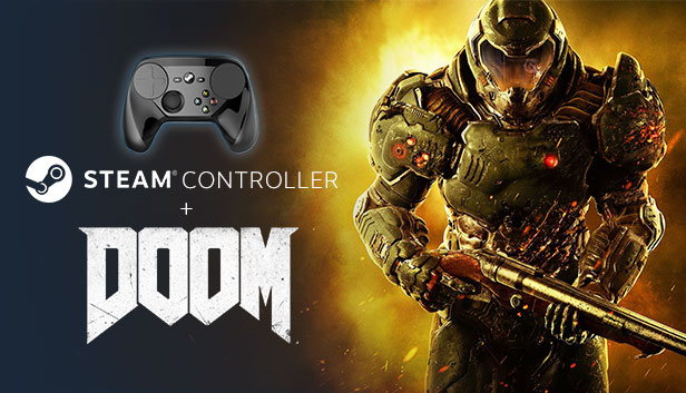 Steam Controller + DOOM Ad App on Steam