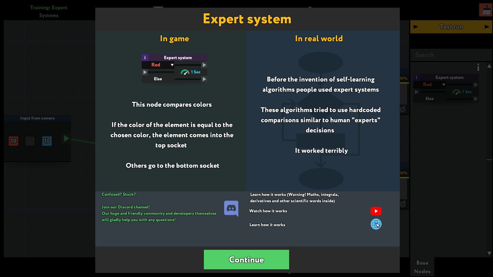 while True: learn() on Steam