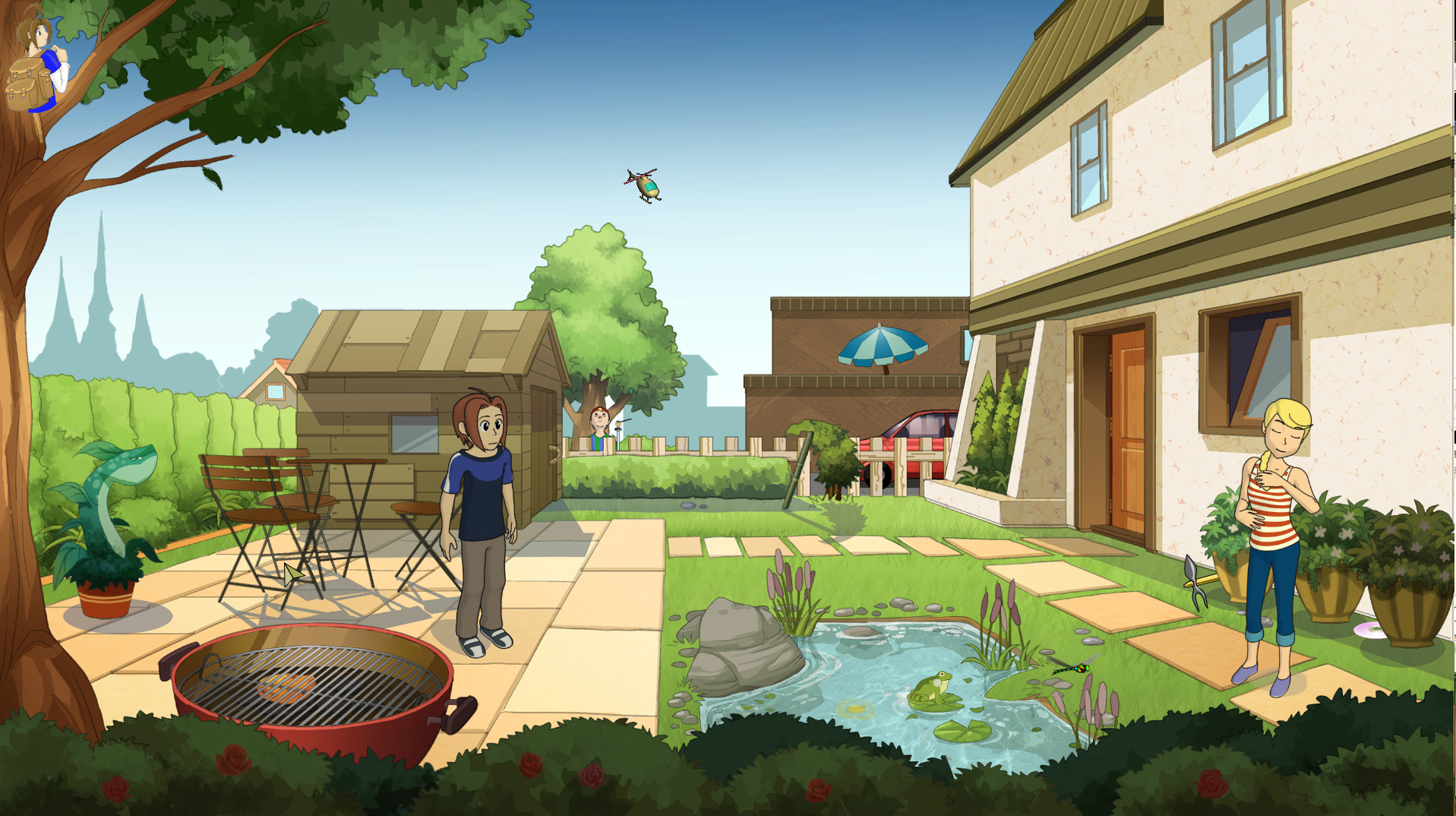 Sandra And Woo In The Cursed Adventure On Steam