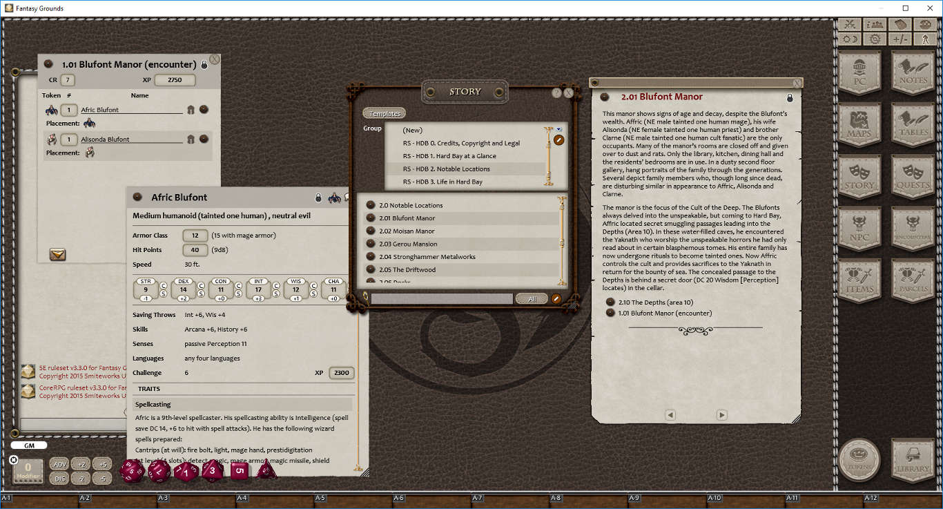 Fantasy Grounds - Village Backdrop: Hard Bay (5E) on Steam