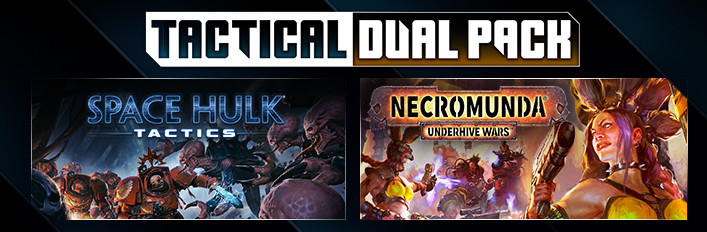 Tactical Dual Pack - Necromunda: Underhive Wars + Space Hulk: Tactics ...