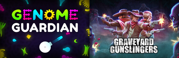 🧬 Genome Guardian × Graveyard Gunslingers 🤠: Roguelike Shooters on Steam