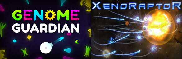 Save 27% on Bullet Hell Shooters: 🧬 Genome Guardian × XenoRaptor ☀ on Steam