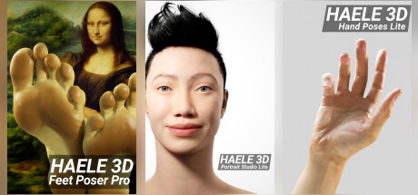 HAELE 3D - Latest Releases - Human Anatomy References for Artists on Steam