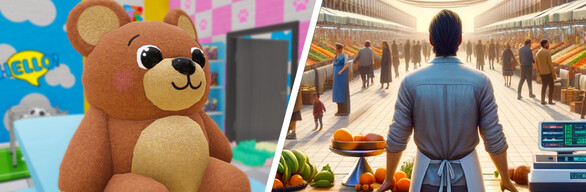 Toy Shop Simulator and Bazaar Simulator on Steam