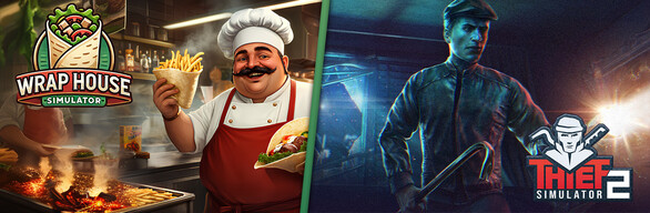 Wrap House Simulator and Thief Simulator 2 on Steam