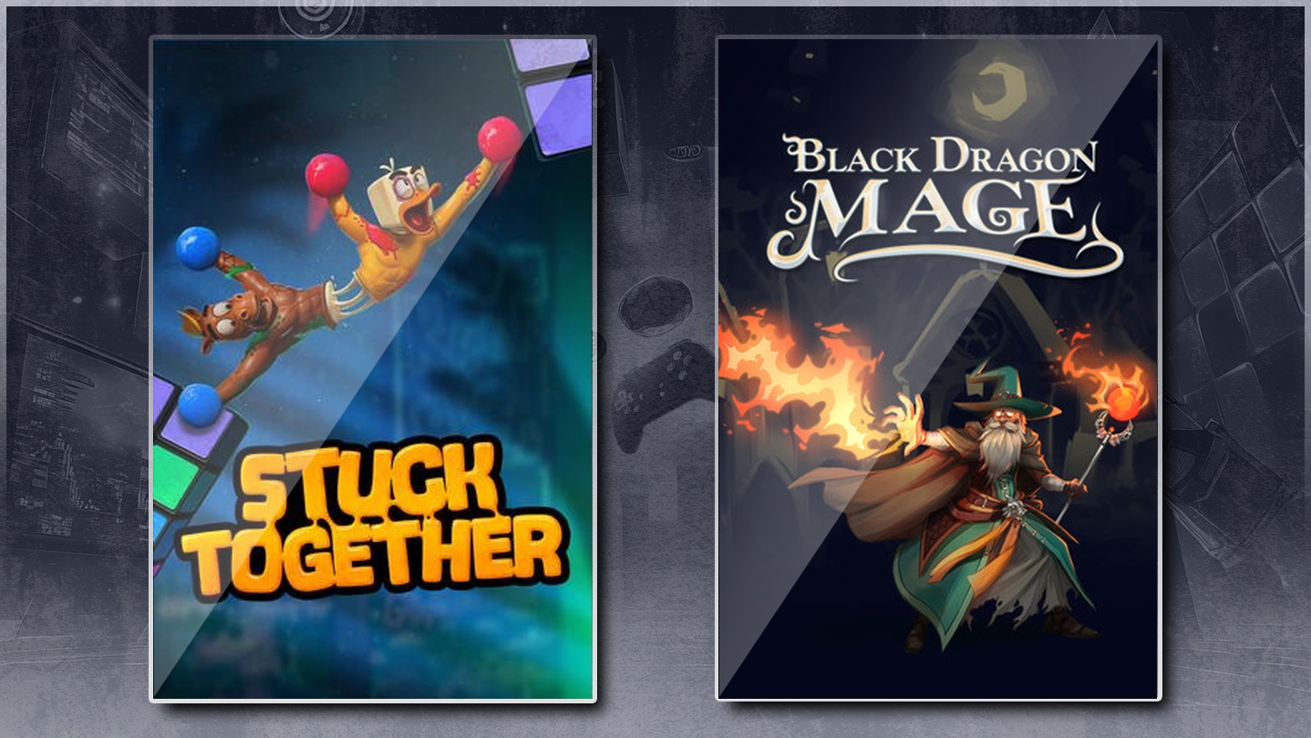 在 Steam 購買 Stuck Together &Black Dragon Mage 即可省下 20%