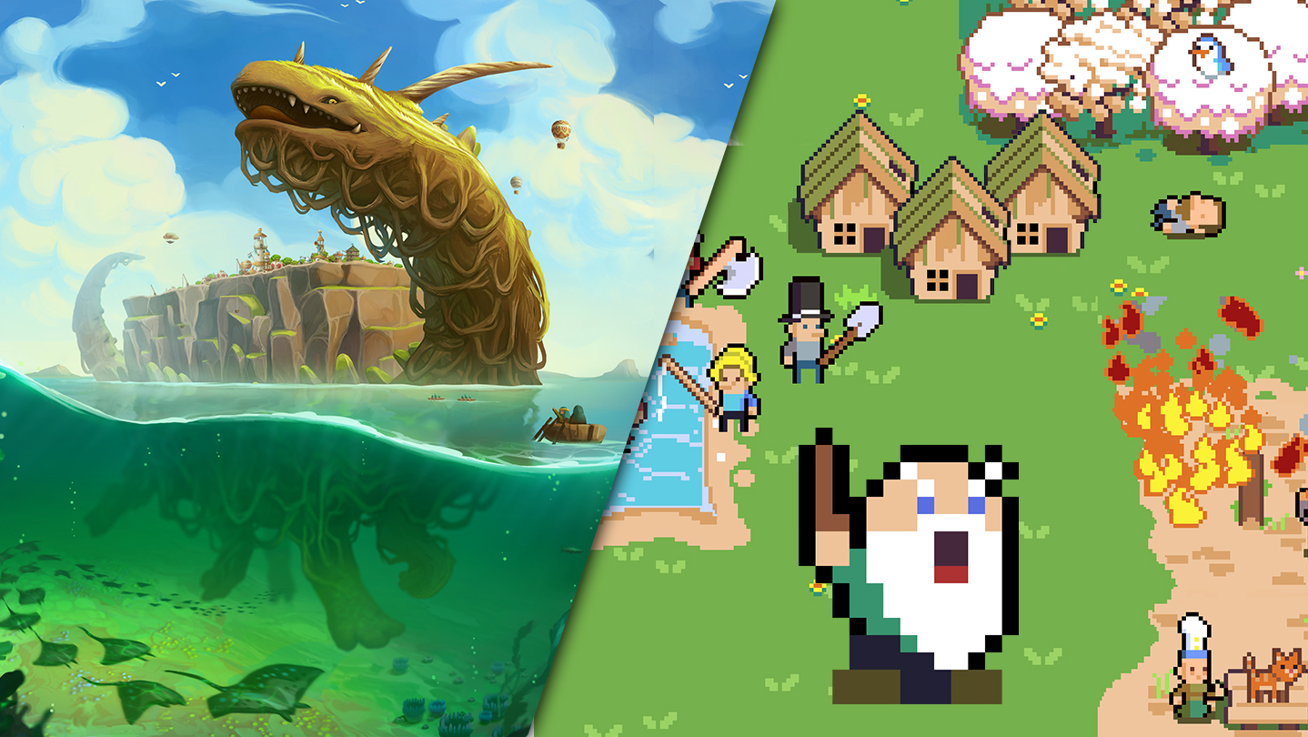 Save 11% on dotAGE & The Wandering Village on Steam