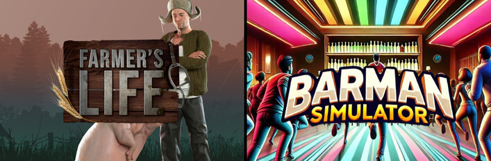 Save 10% on Barman and Farmer on Steam