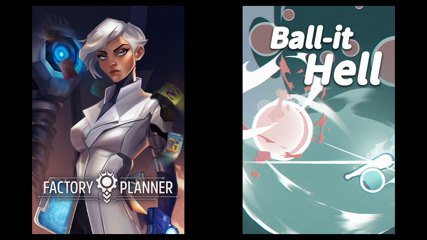 Save 7% on Factory Planner & Ball-it Hell on Steam