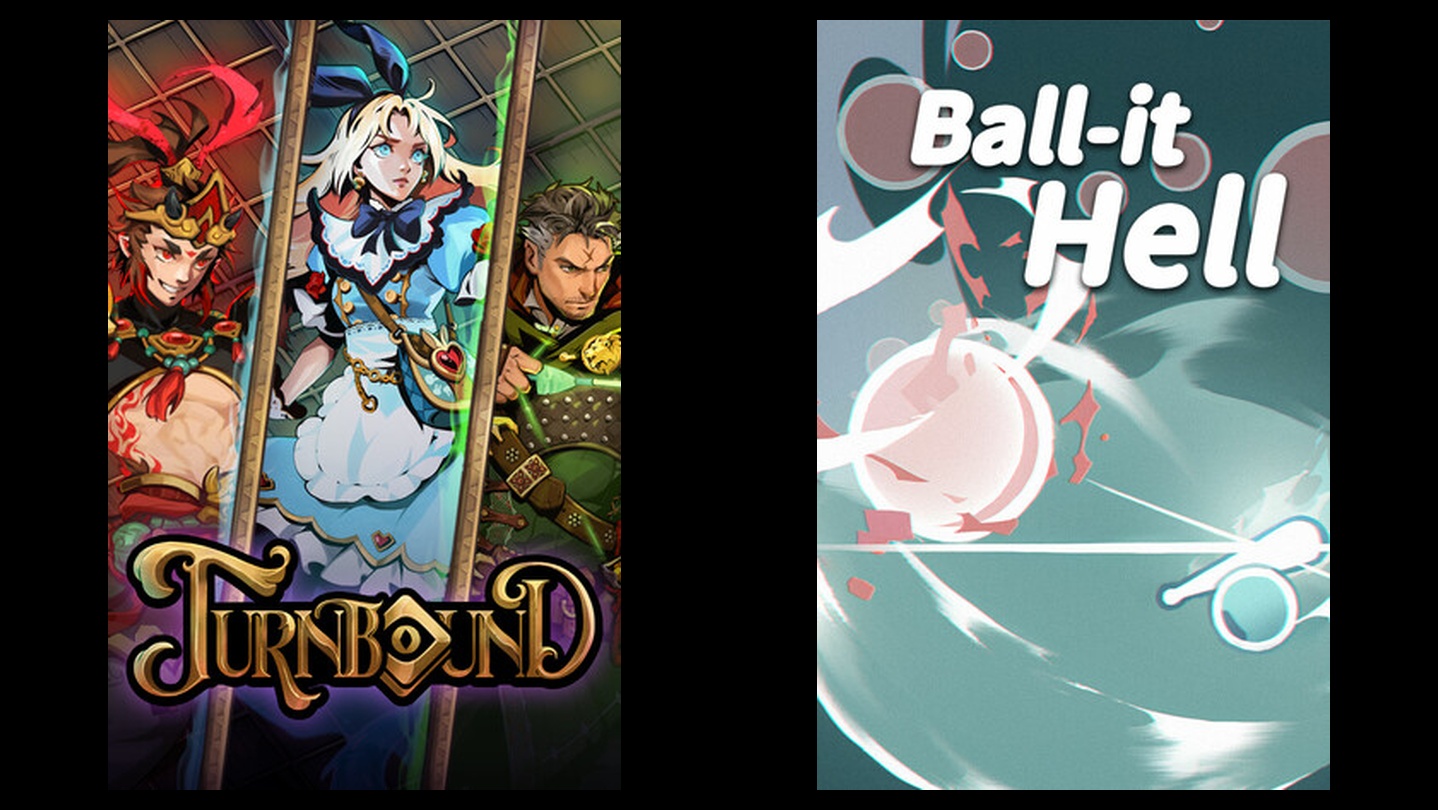 Save 8% on Turnbound & Ball-it Hell on Steam