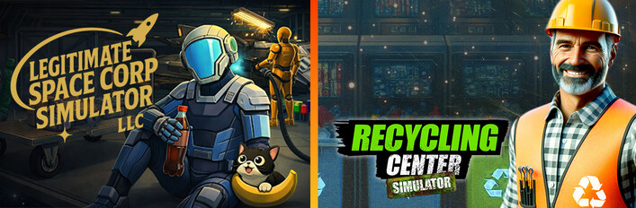 Legitimate Space Corp x Recycling Center Steam'de