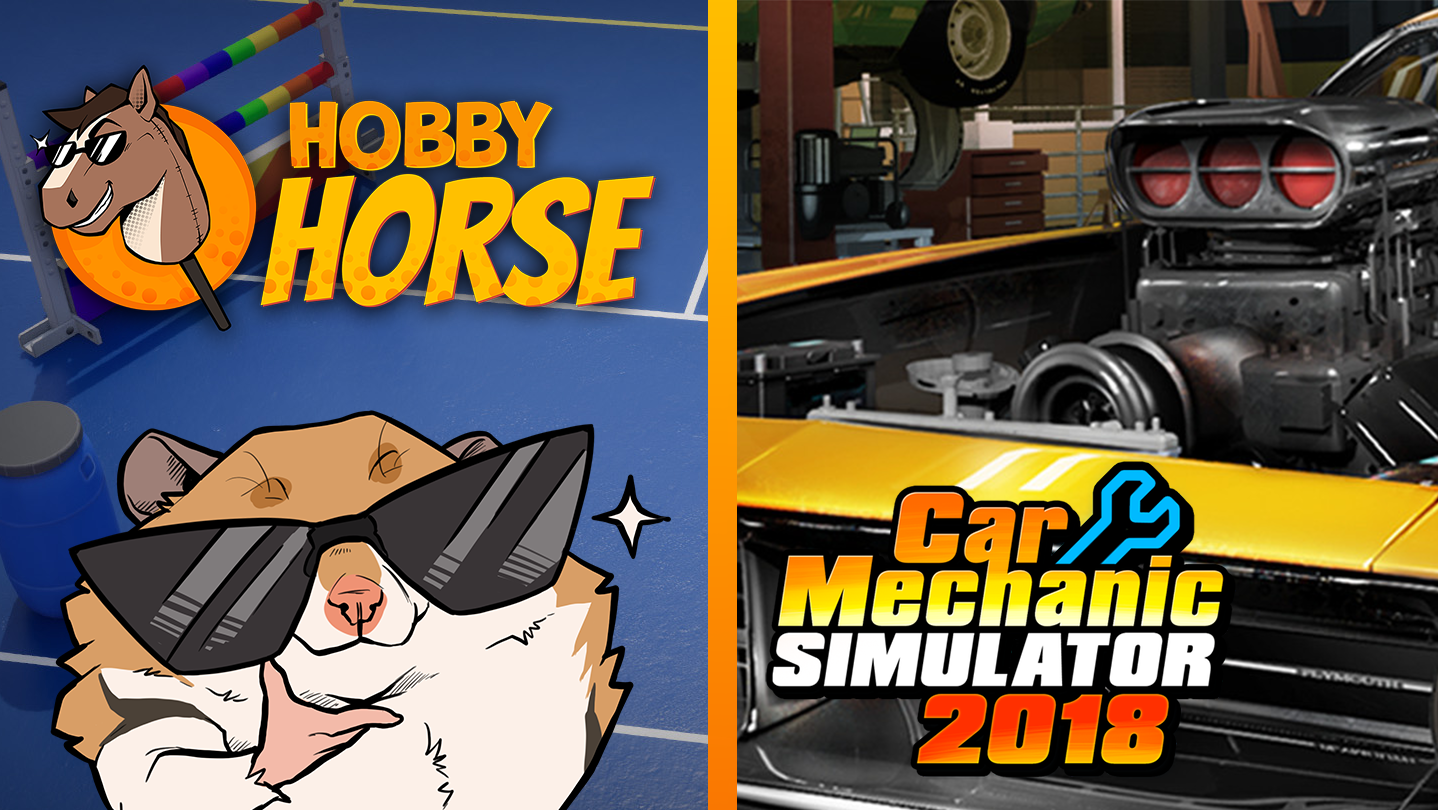 Steamで62% OFF：Hobby Horse and Car Mechanic Simulator 2018